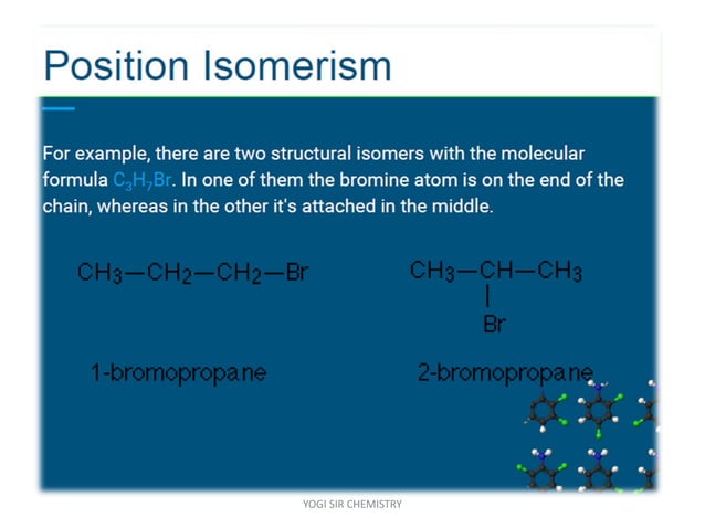 STEREOCHEMISTRY ISOMERISM OPTICAL ISOMERISM | PPT