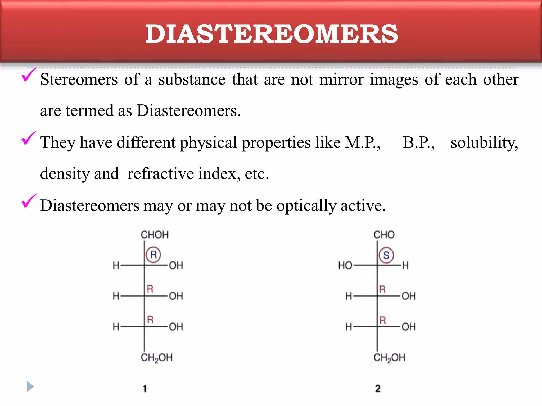 Stereochemistry (Optical Isomerism) | PPT
