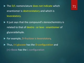 Stereochemistry (optical isomerism) | PPTX