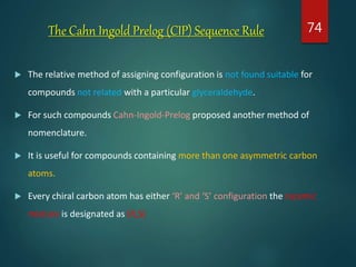 Stereochemistry (optical isomerism) | PPTX