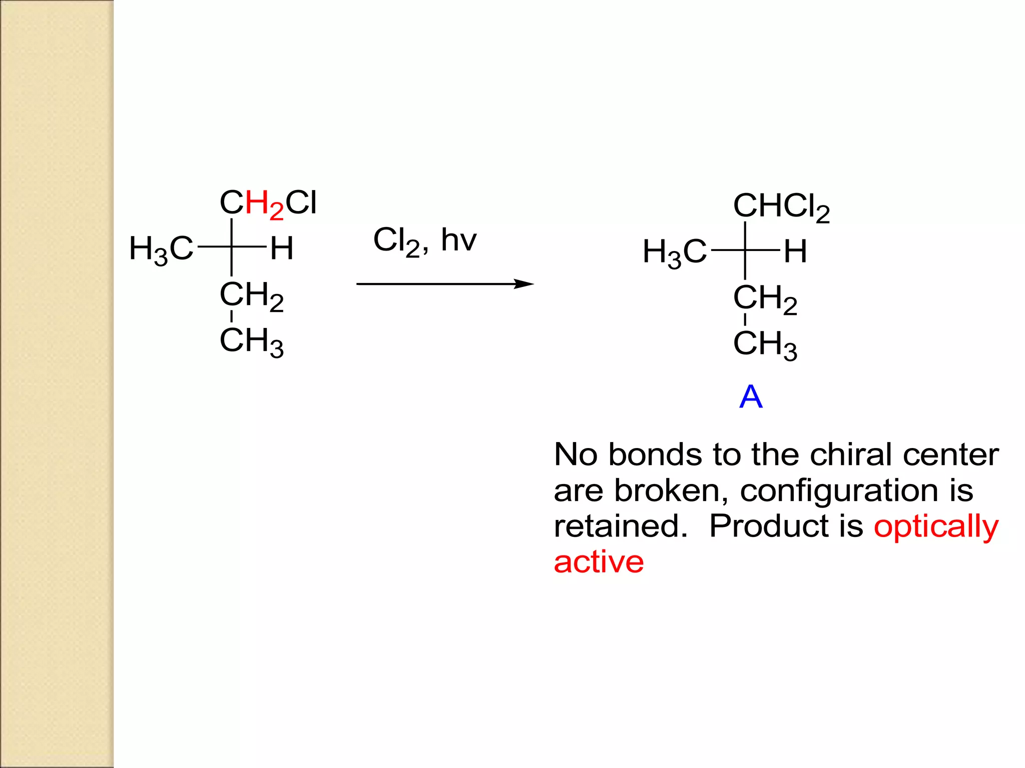 Stereochemistry (Reactions of Chiral Molecules) | PDF