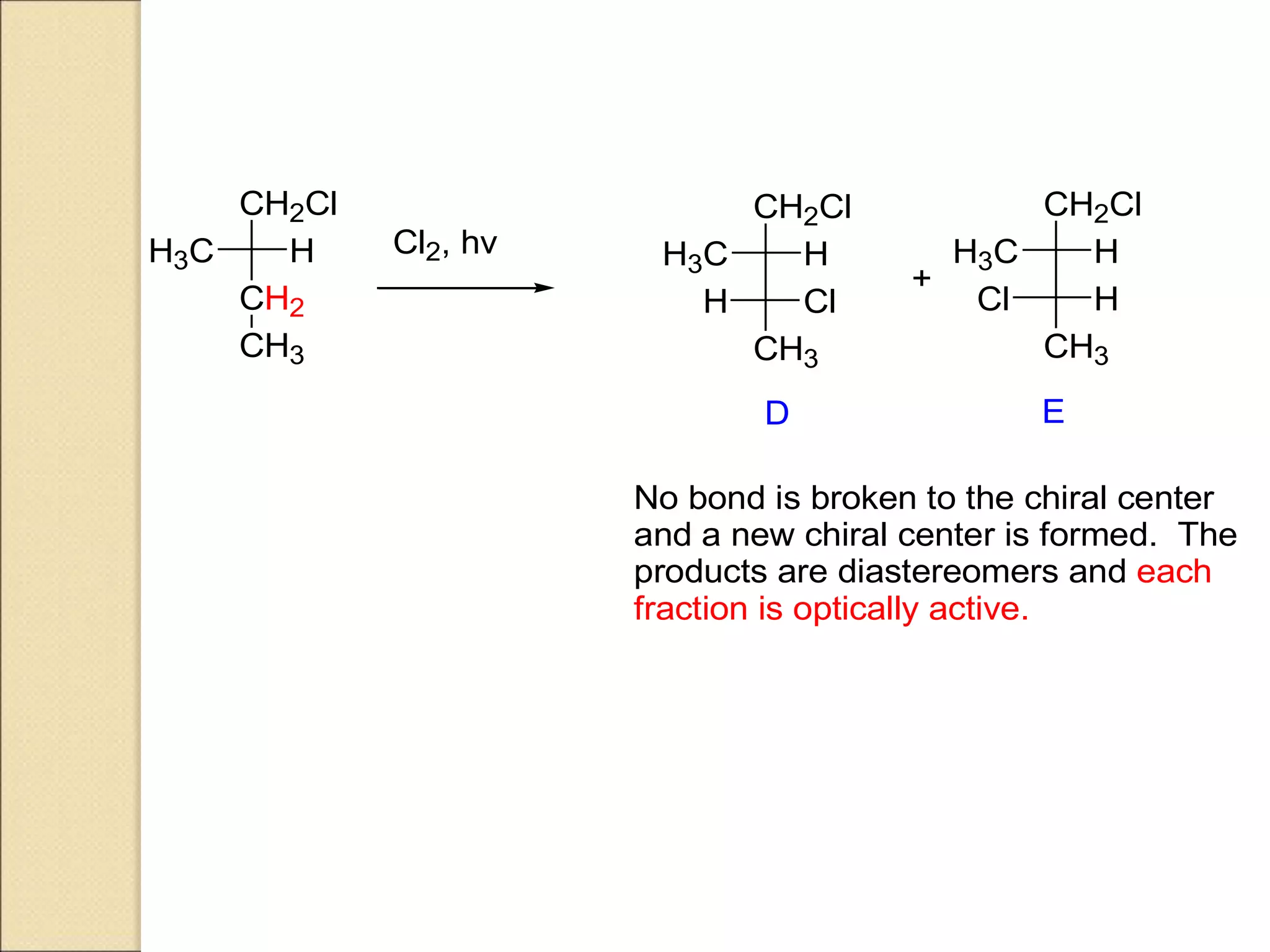 Stereochemistry (Reactions of Chiral Molecules) | PDF
