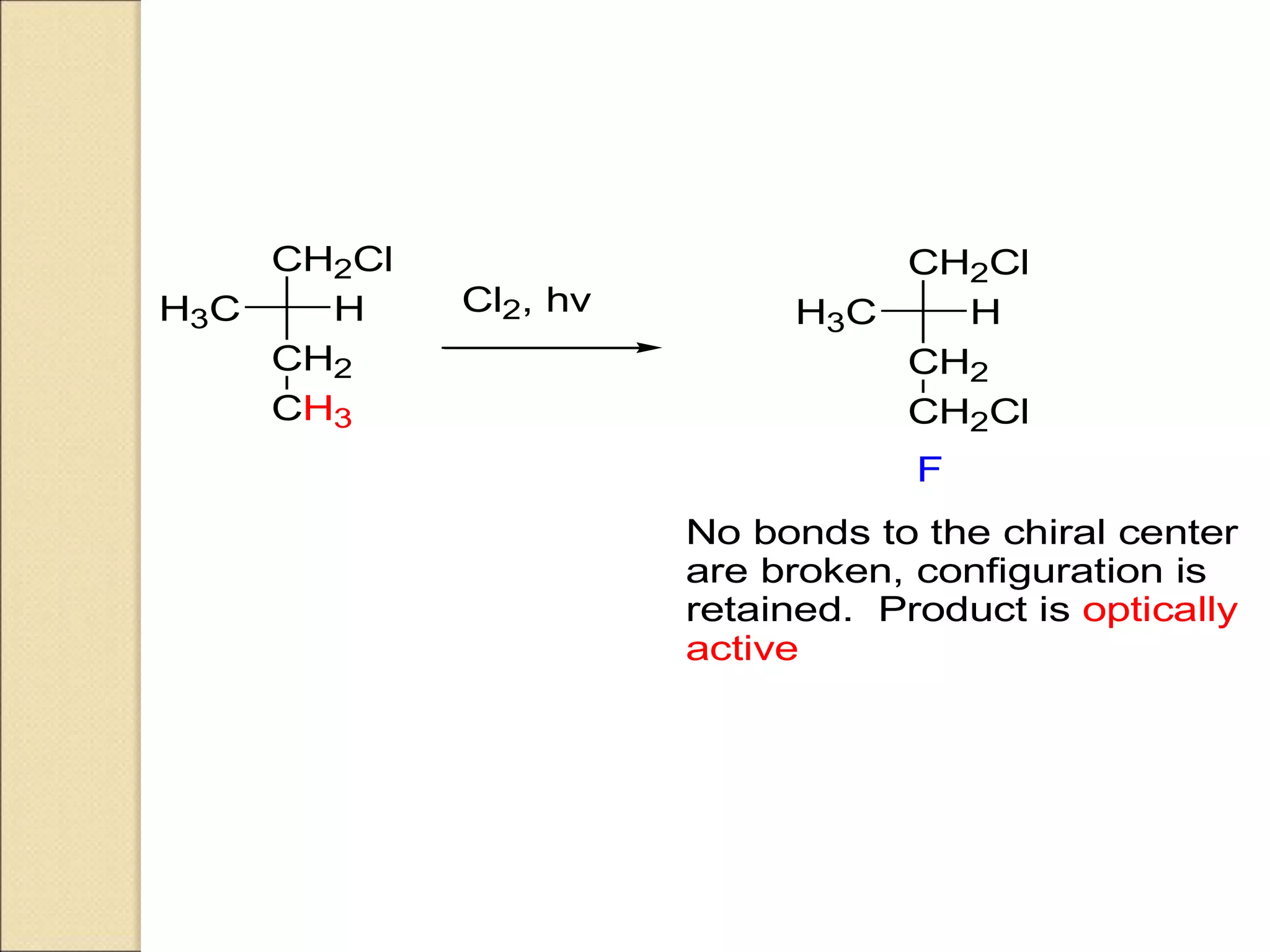 Stereochemistry (Reactions of Chiral Molecules) | PDF