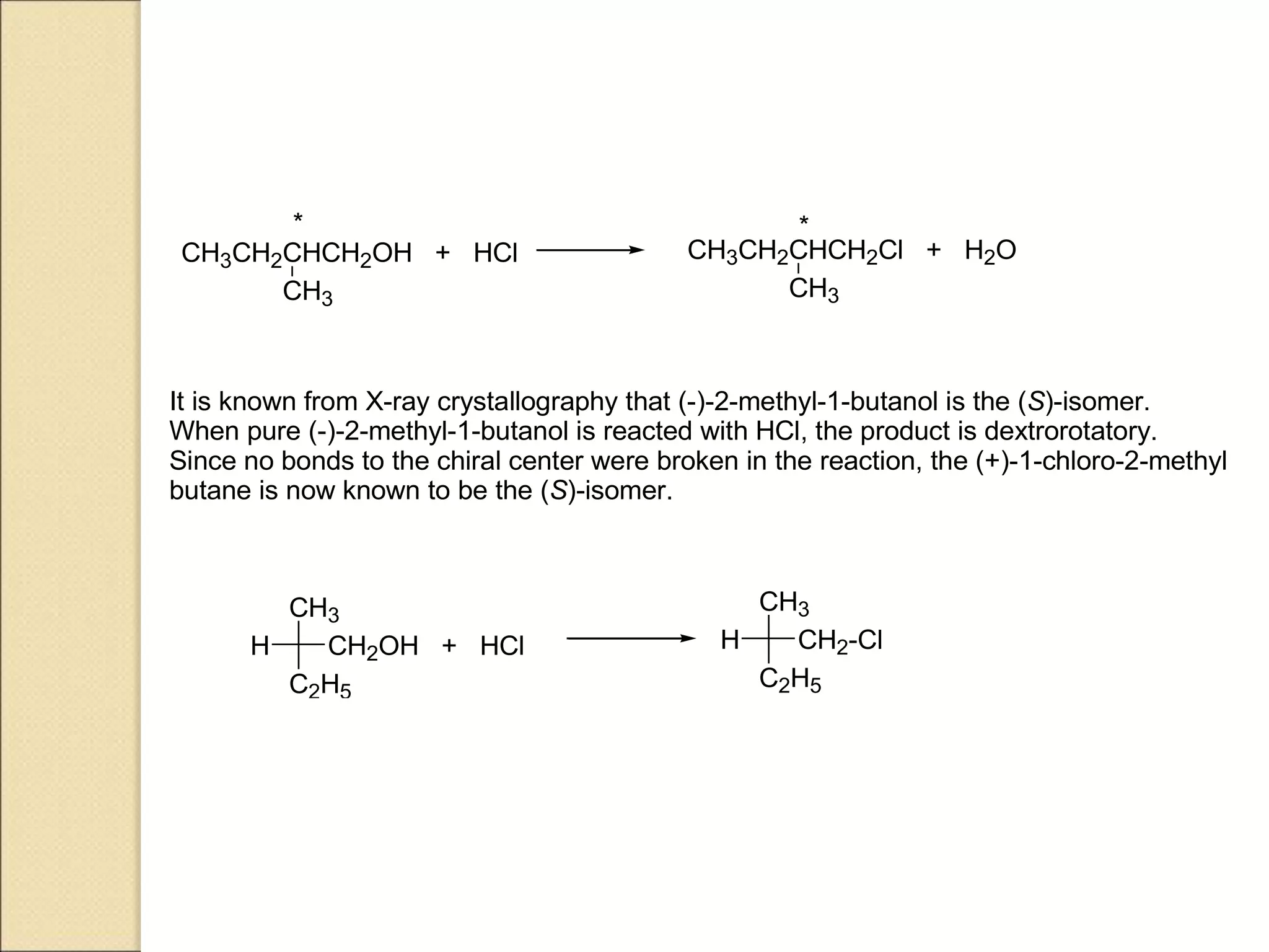 Stereochemistry (Reactions of Chiral Molecules) | PDF