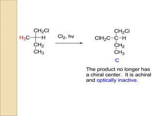 Stereochemistry (Reactions of Chiral Molecules) | PDF