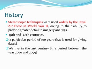 Stereography 1234.pptx | 3-D Graphics | Computer Software and Applications