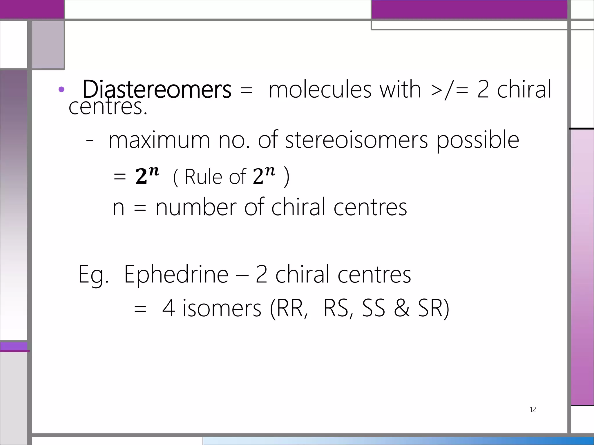 Stereoisomers in pharmacology | PPTX