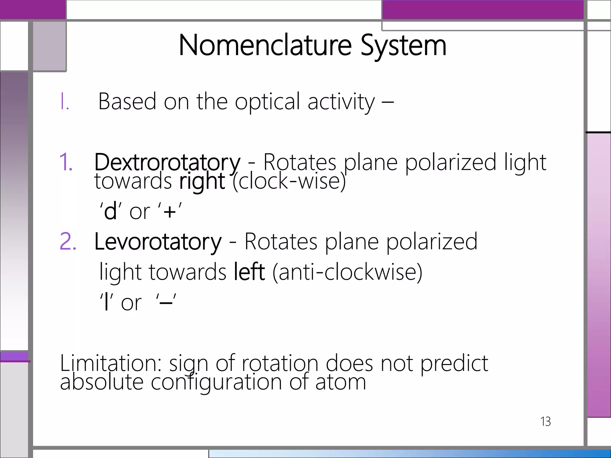 Stereoisomers in pharmacology | PPTX