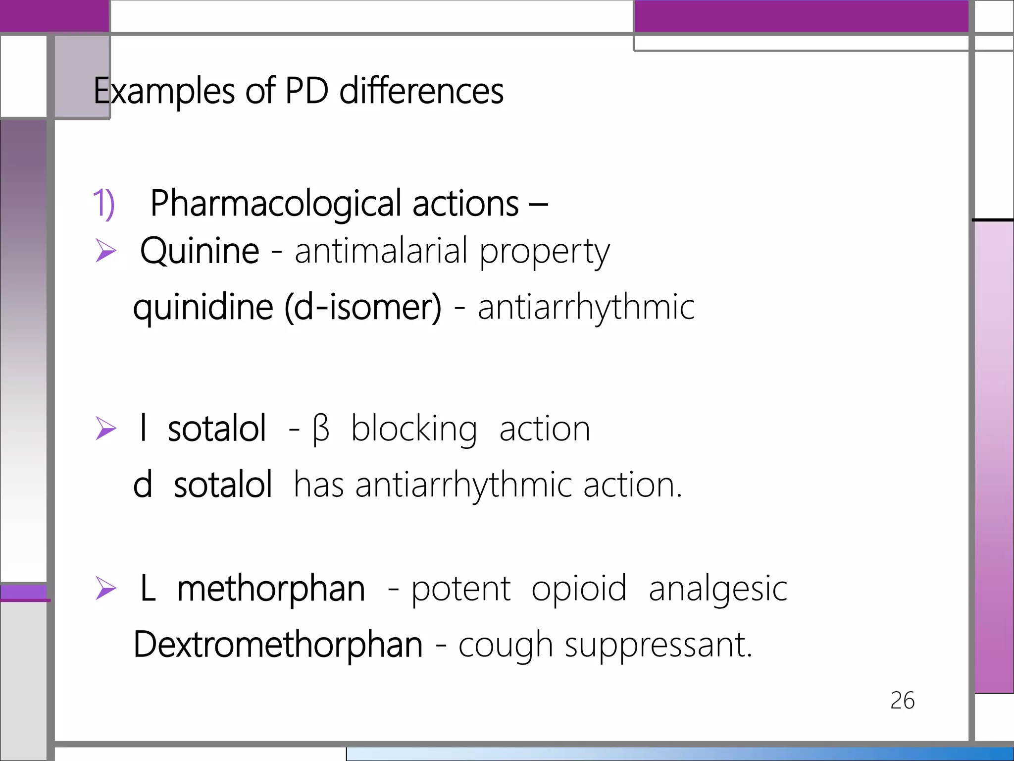 Stereoisomers in pharmacology | PPTX