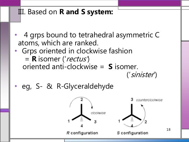Stereoisomers in pharmacology
