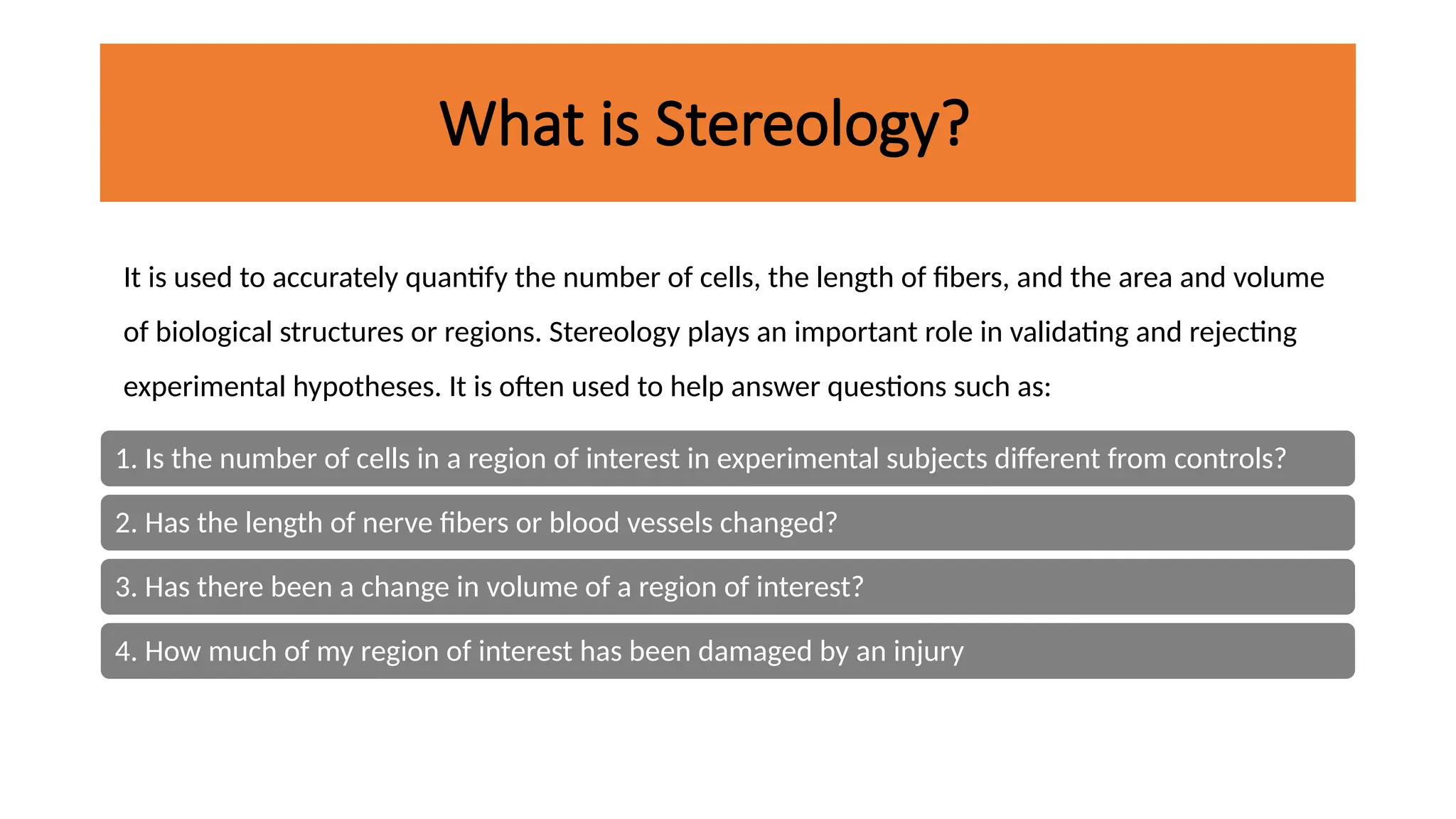 Stereology.pptx.................................... | PPTX