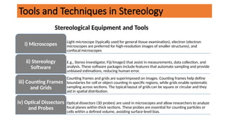 Stereology.pptx.................................... | PPTX
