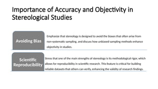 Stereology.pptx.................................... | PPTX