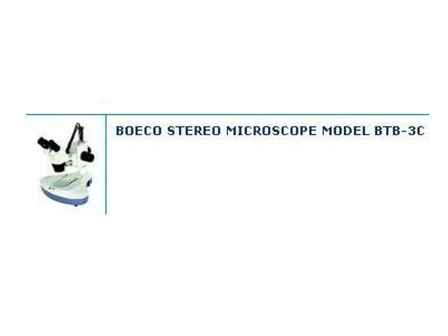 Stereo Microscope Boeco Binokular | PPT