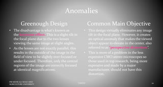 Stereo Microscope or Dissecting Miscrscope | PPTX