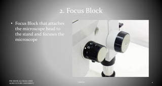 Stereo Microscope or Dissecting Miscrscope | PPTX