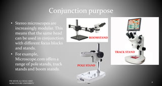 Stereo Microscope or Dissecting Miscrscope | PPTX