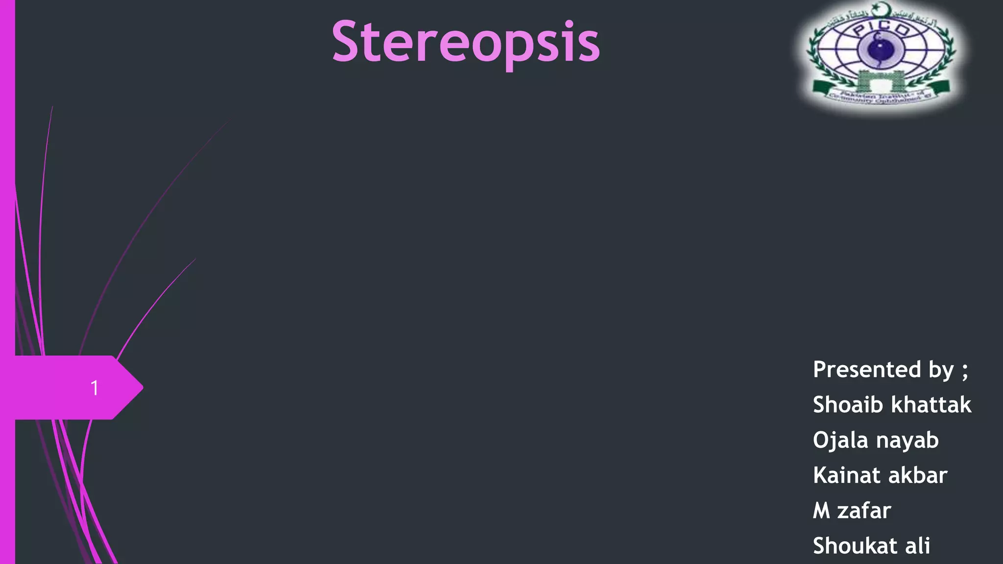 stereopsis .pptx
