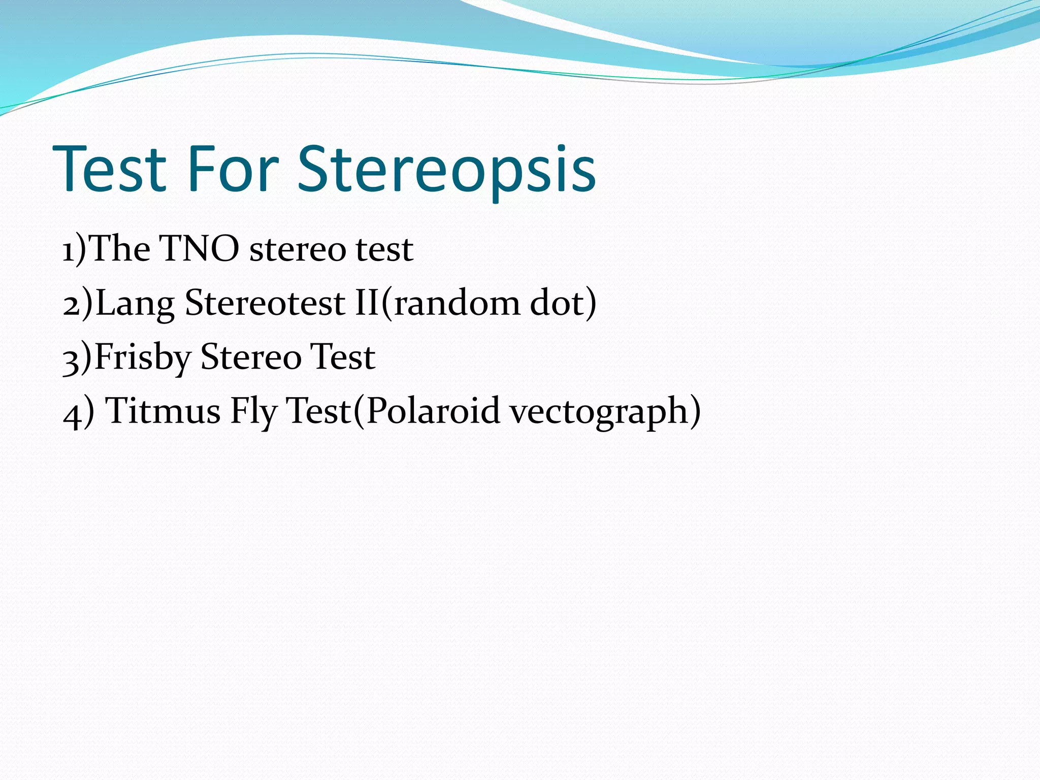 Stereopsis | PPTX