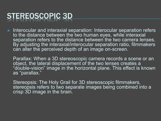 Stereoscopic 3D Terminology for Beginners | PPT