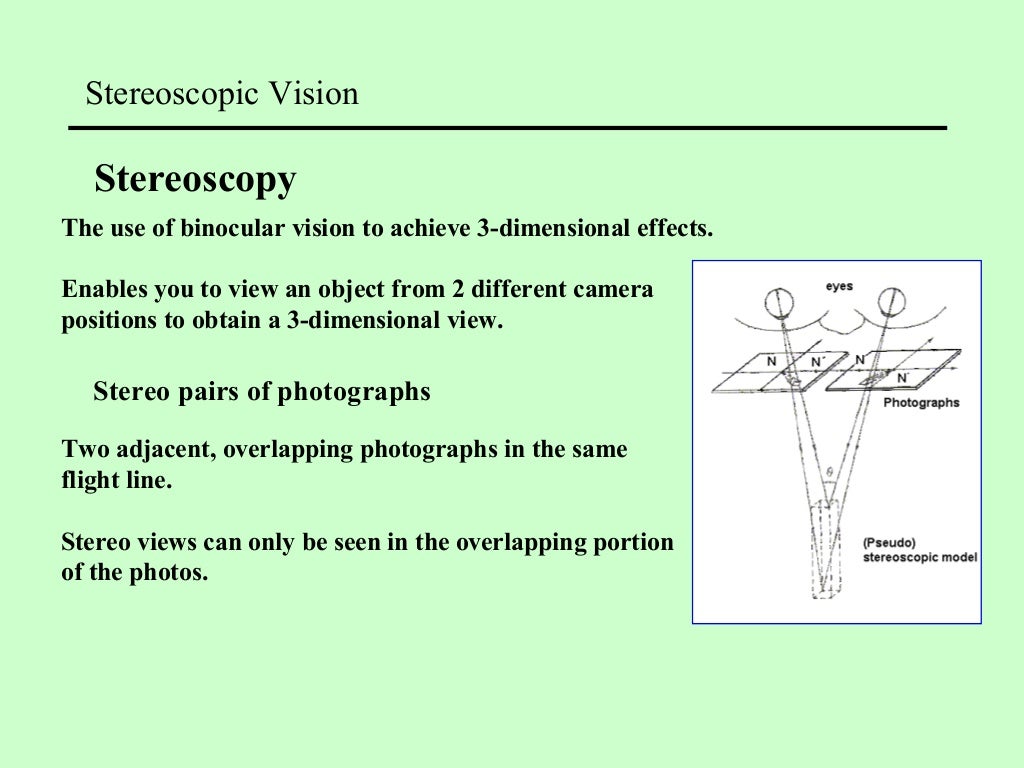 Stereoscopic Vision: Mechanism Of 3D Vision, Stereograms – BZHV