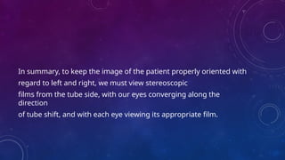 STEREOSCOPY in the field of radiography.pptx