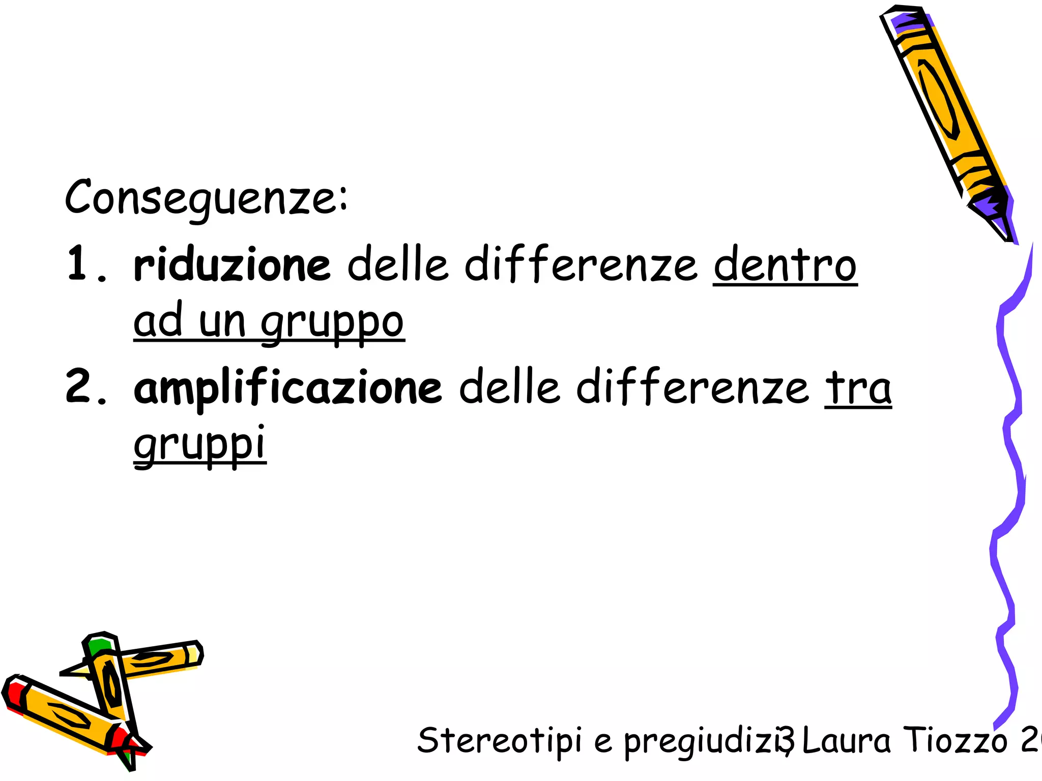 Stereotipi e pregiudizi 200309 | PPT
