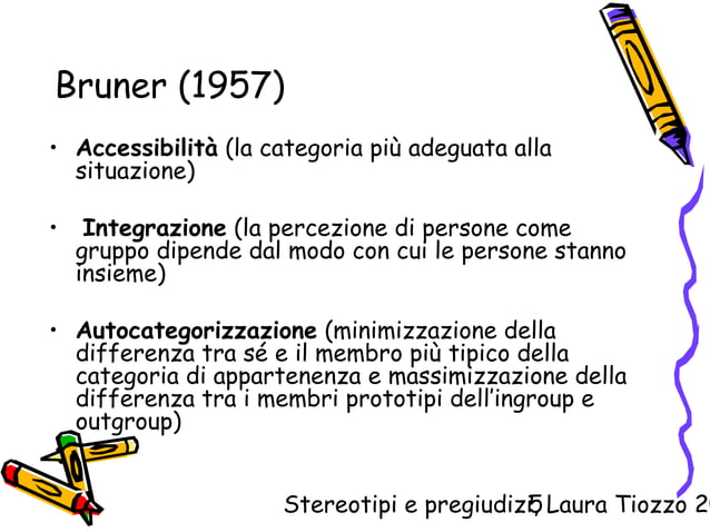 Stereotipi e pregiudizi 200309 | PPT