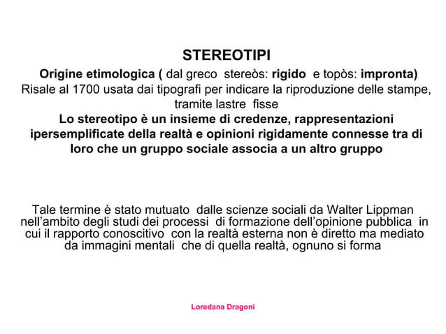 Stereotipi | PPT