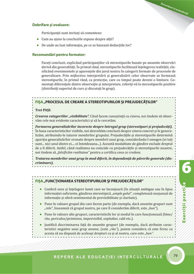 Stereotipuri si prejudecati | PDF