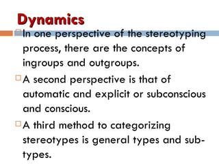 Stereotype | PPT