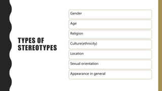Stereotype | PPT