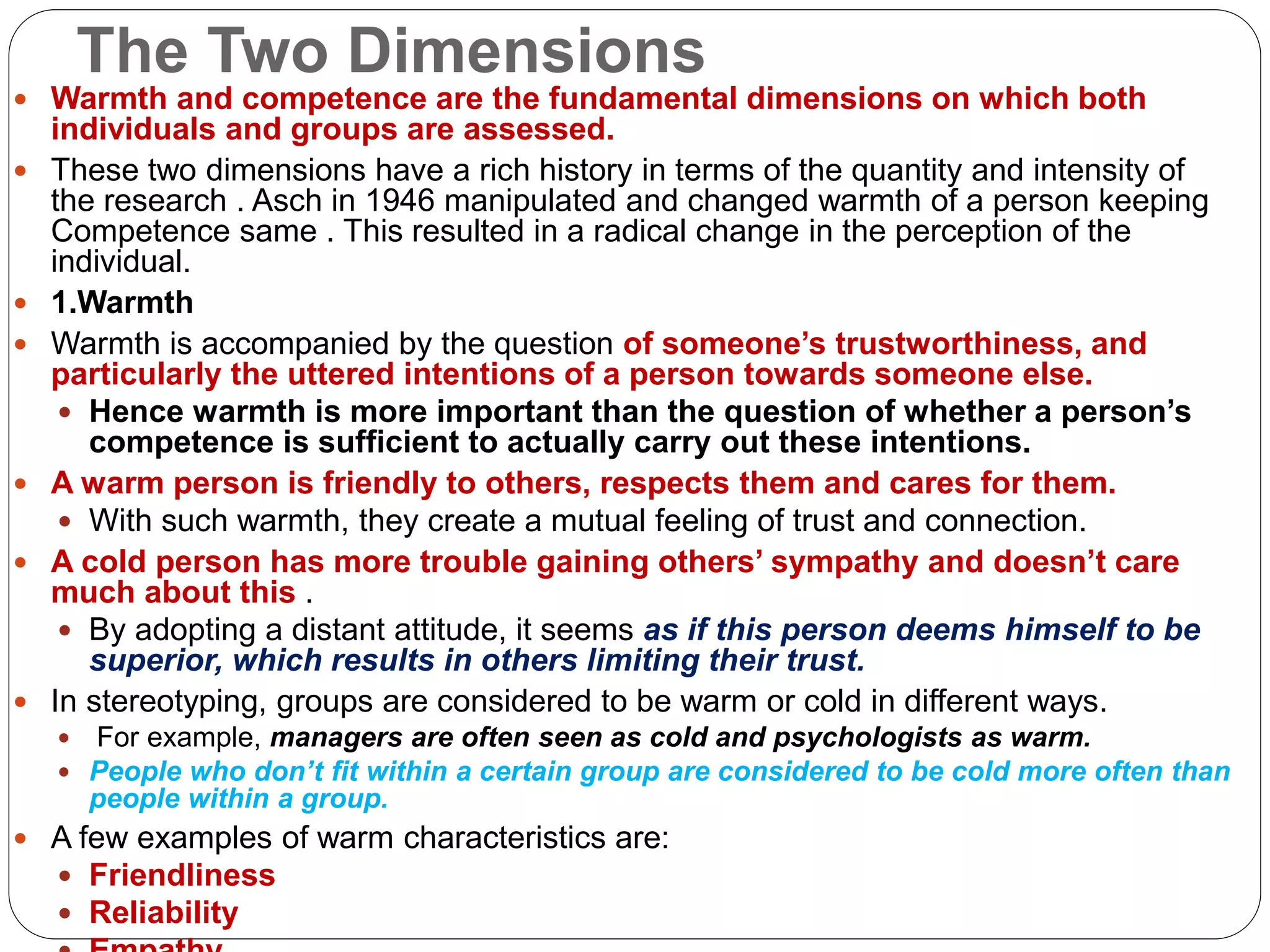 Stereotype content model (scm) | PPTX