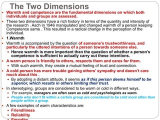 Stereotype content model (scm) | PPTX