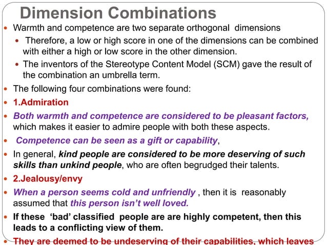 Stereotype content model (scm) | PPTX