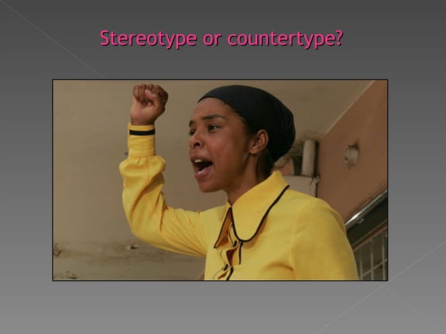 Stereotype countertype lesson | PPT