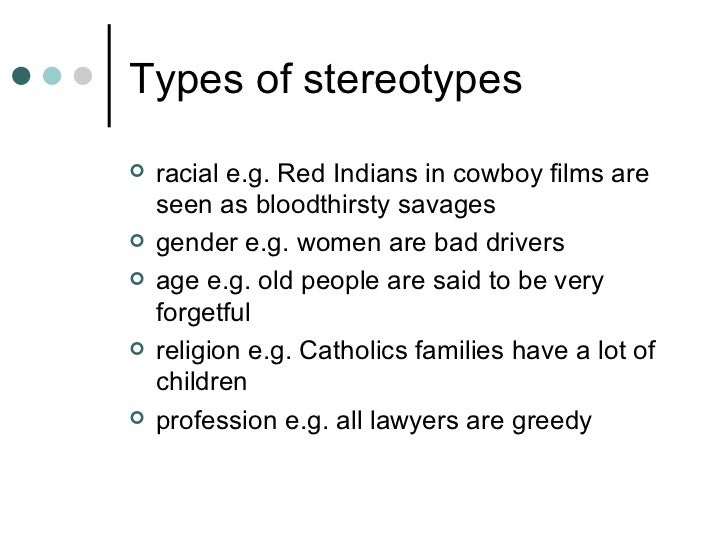 Stereotypes