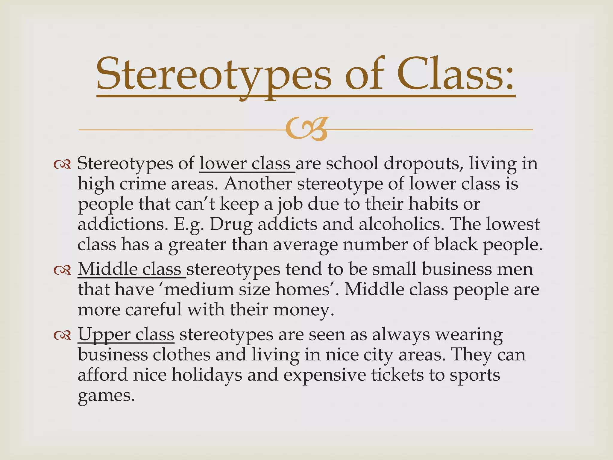 Stereotypes | PPTX