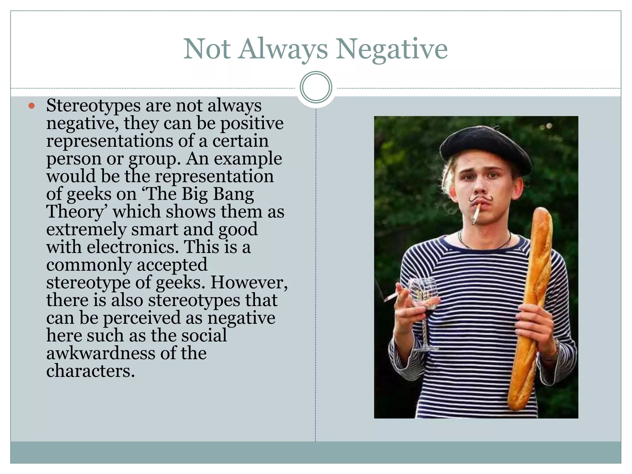 Tessa Perkin's Stereotypes | PPTX