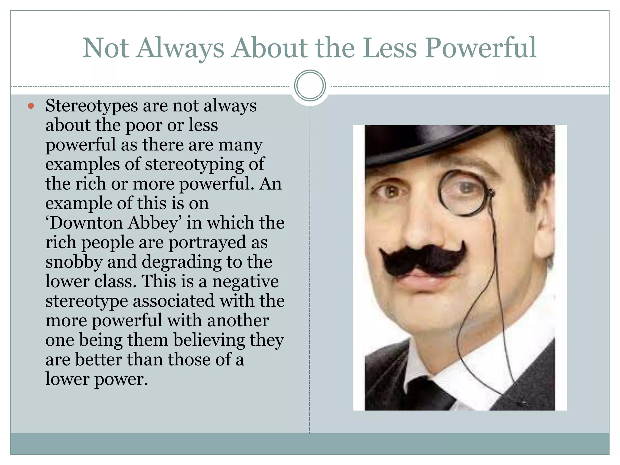 Tessa Perkin's Stereotypes | PPTX