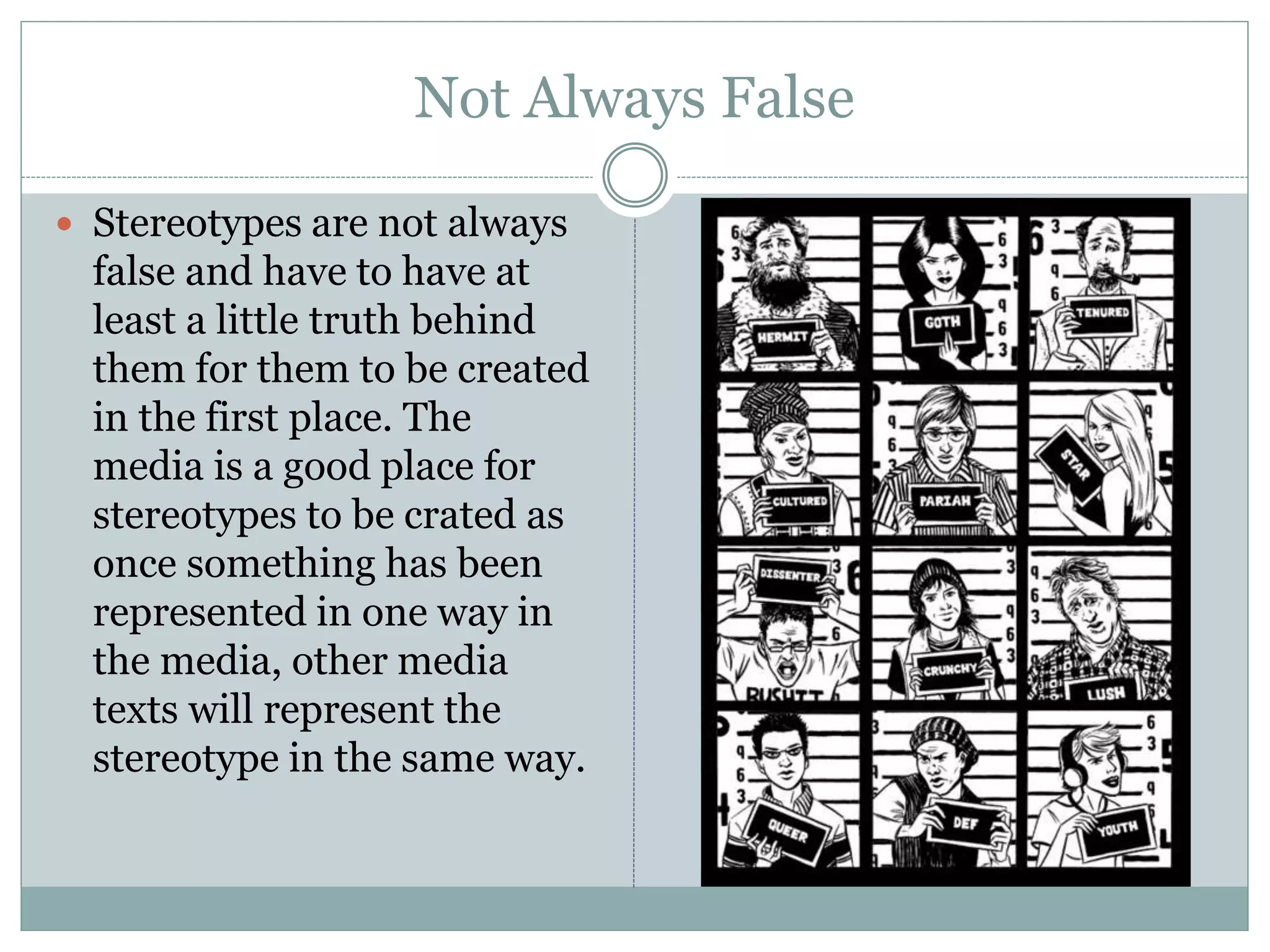 Tessa Perkin's Stereotypes | PPTX