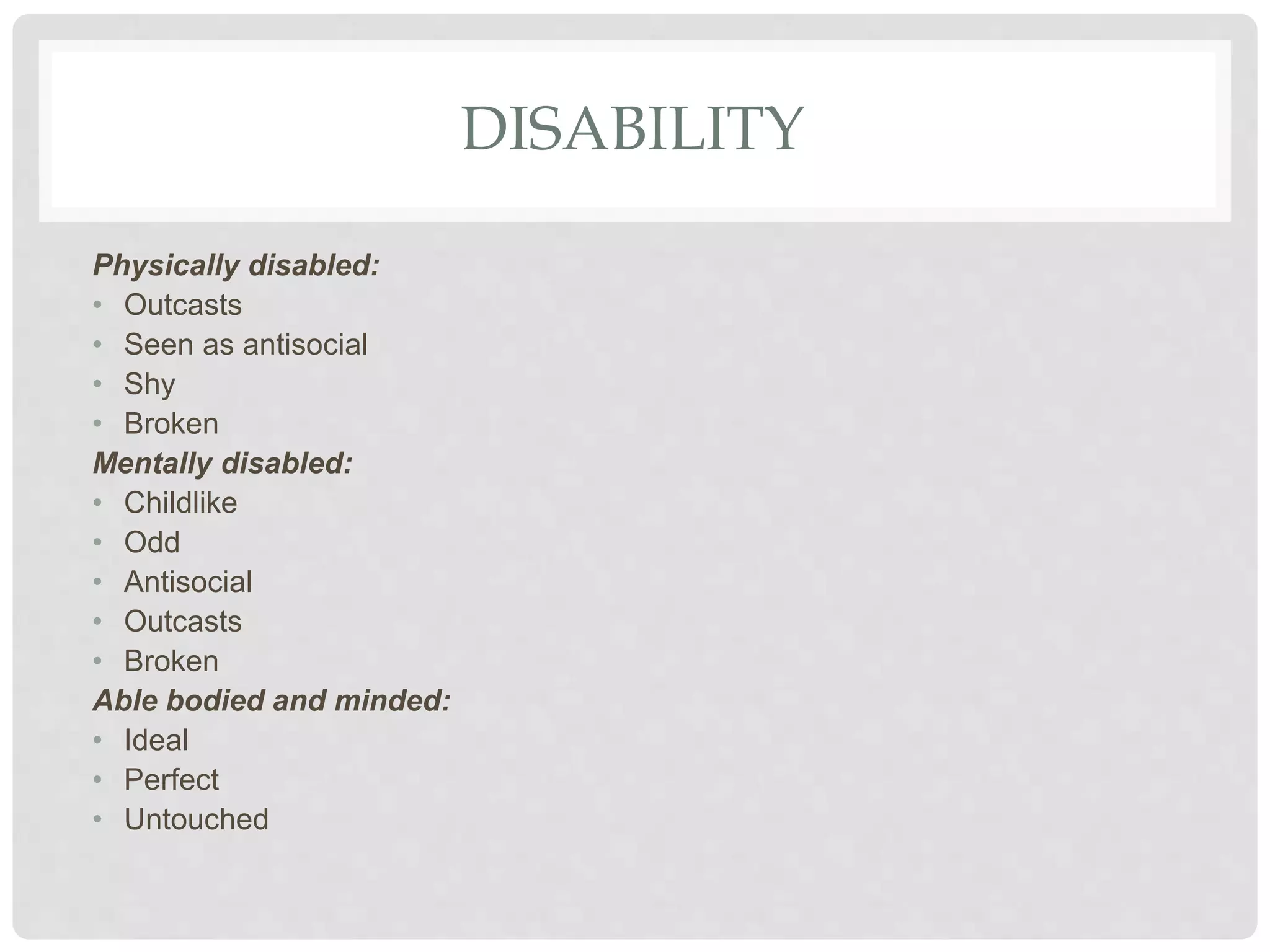 Examples of stereotypes in T.V drama | PPT