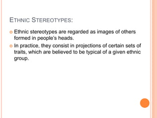 Stereotypes | PPT