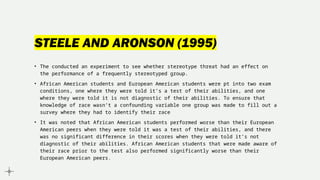 STEREOTYPES IB curriculum formation and effects | PPTX