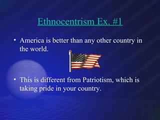 Stereotypes & Ethnocentrism | PPT