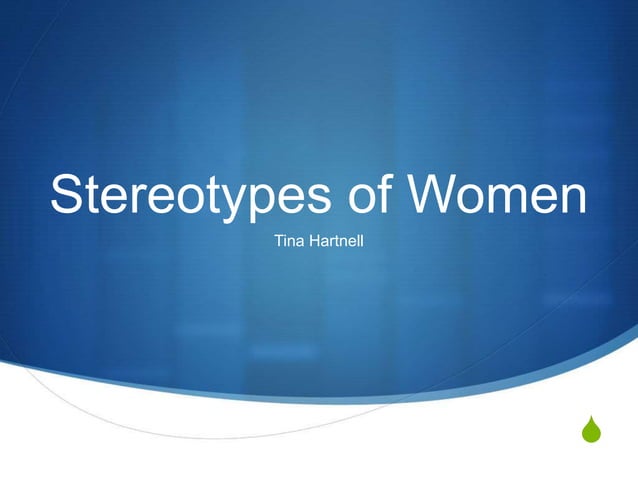 Stereotypes of women | PPT