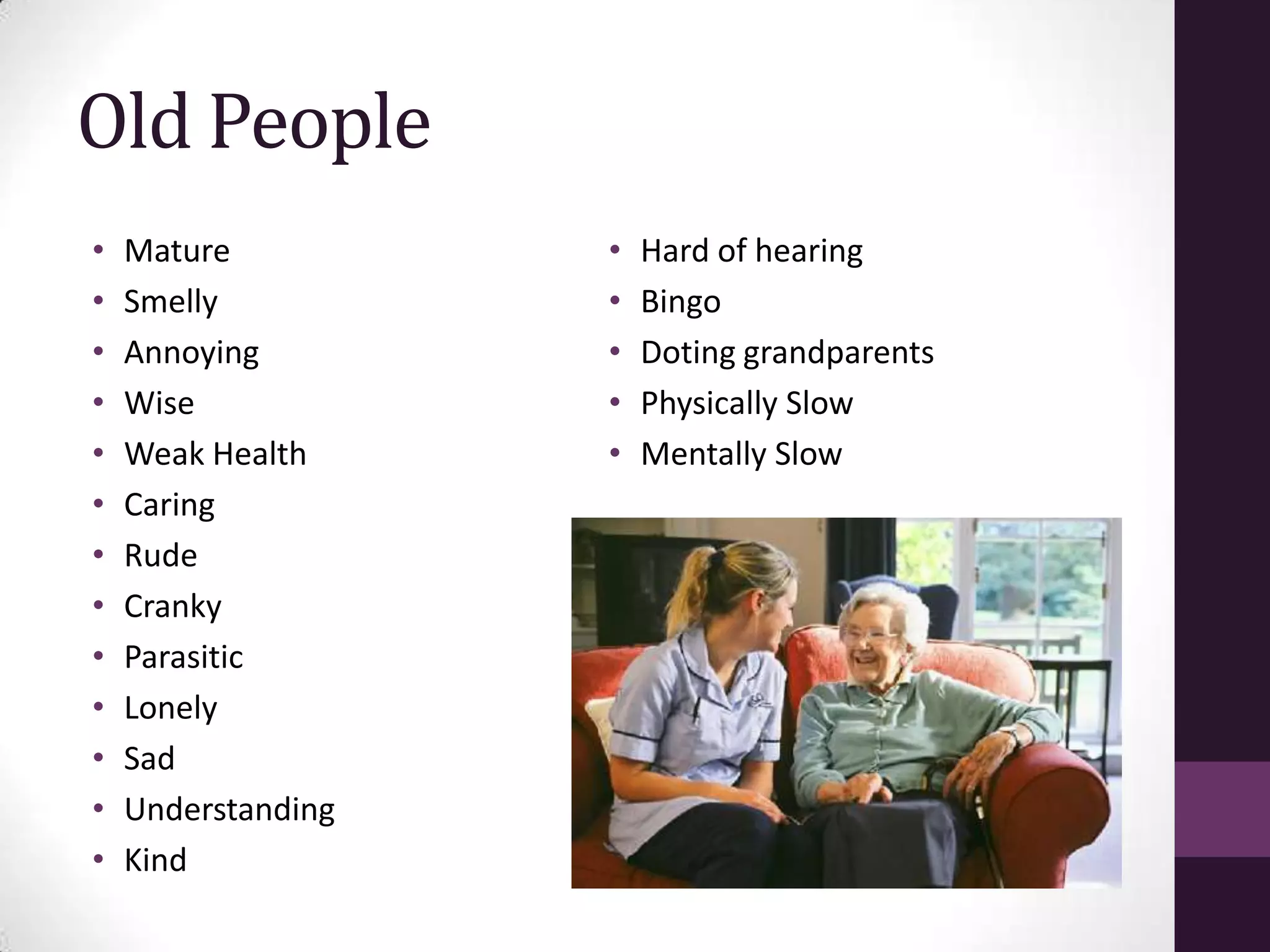 Stereotypes on Age | PPTX