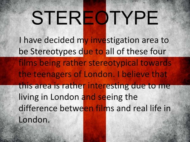 Stereotypical films | PPTX