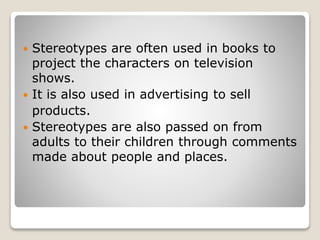 Stereotypical thinking | PPT