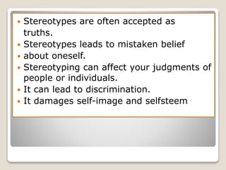 Stereotypical thinking | PPT